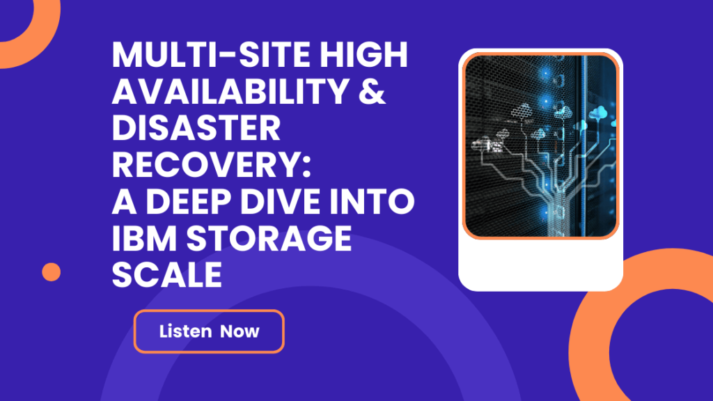 Multi-Site High Availability & Disaster Recovery: A Deep Dive into IBM ...