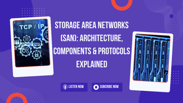 Storage Area Networks (SAN): Architecture, Components & Protocols ...