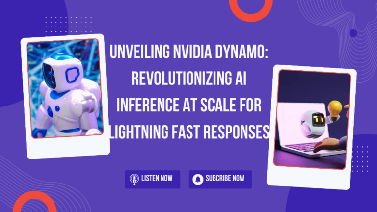 Unveiling Nvidia Dynamo: Revolutionizing AI Inference at Scale for Lightning Fast Responses ...