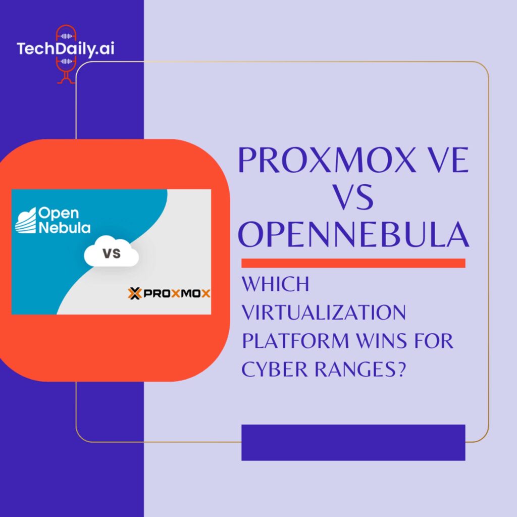 Proxmox VE vs OpenNebula: Which Virtualization Platform Wins for Cyber Ranges? - Tech Daily