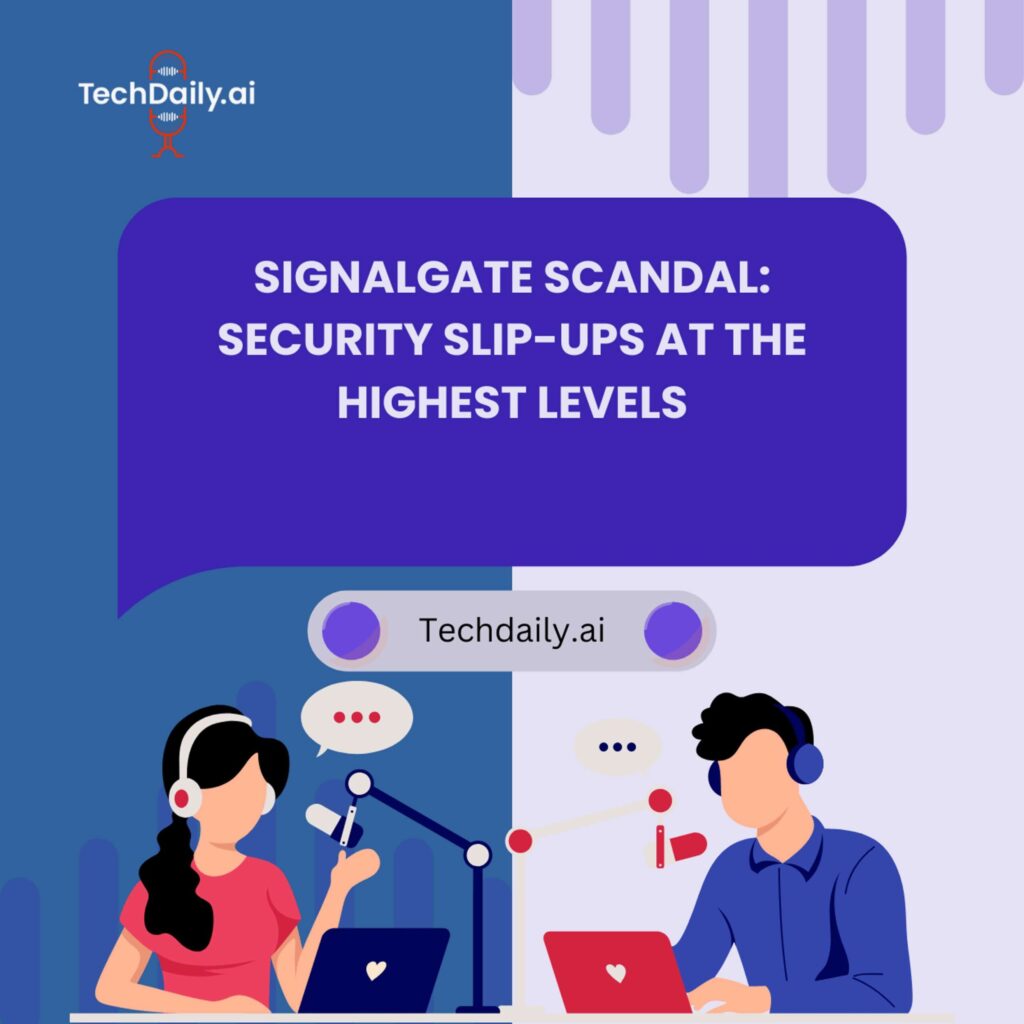 SignalGate Scandal: Security Slip-Ups at the Highest Levels - Tech Daily