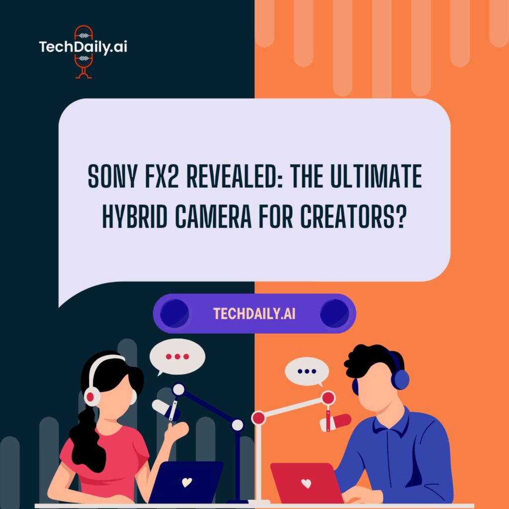 Sony FX2 Revealed: The Ultimate Hybrid Camera for Creators? - TechDaily.ai