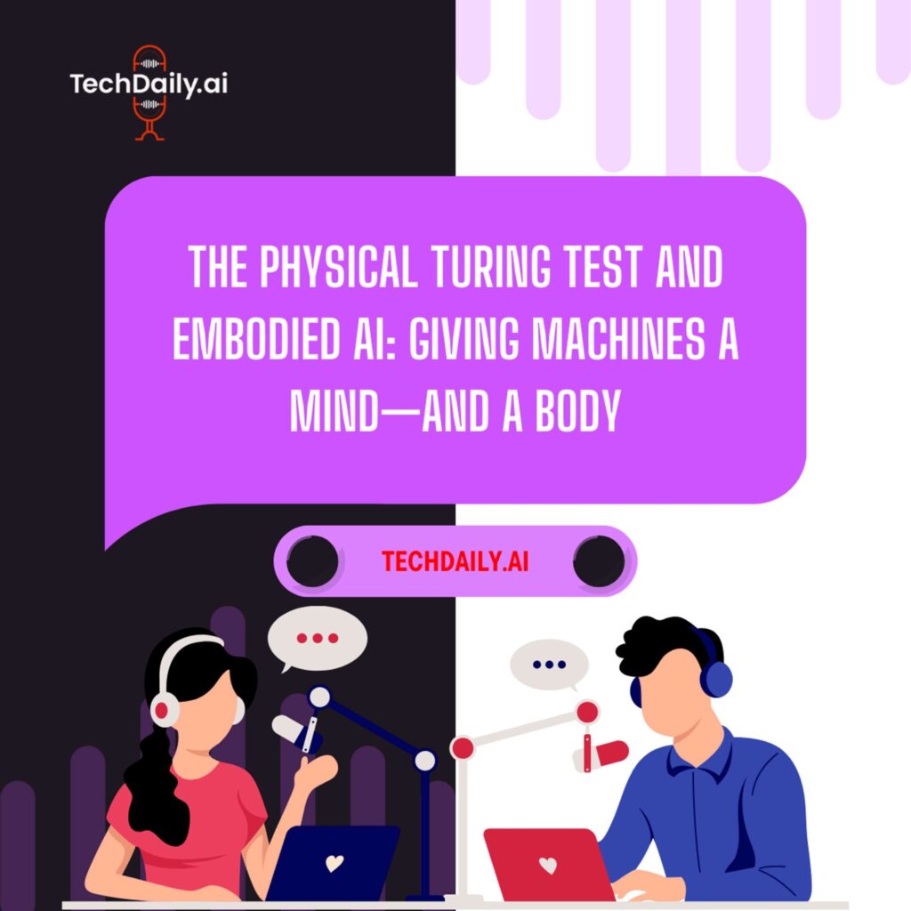The Physical Turing Test and Embodied AI: Giving Machines a Mind—and a ...