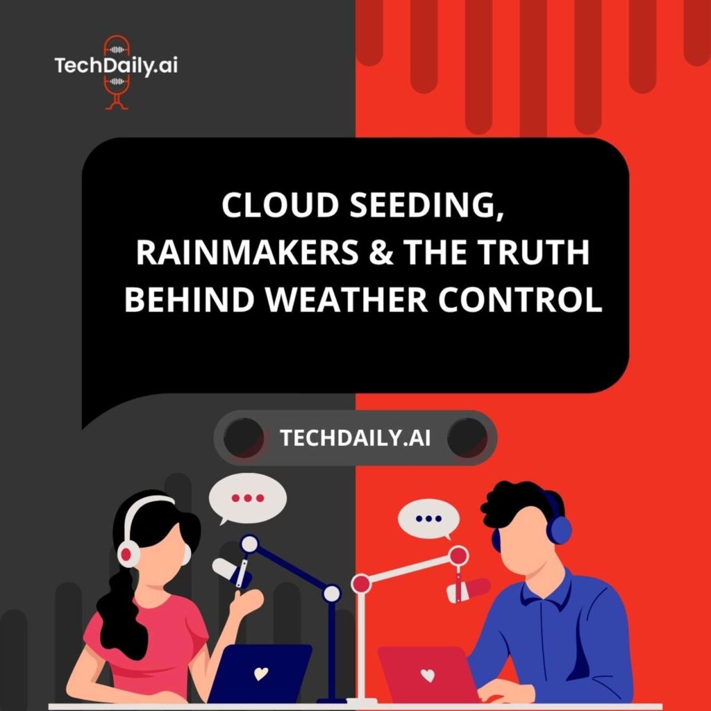 Cloud Seeding, Rainmakers & the Truth Behind Weather Control - Tech Daily